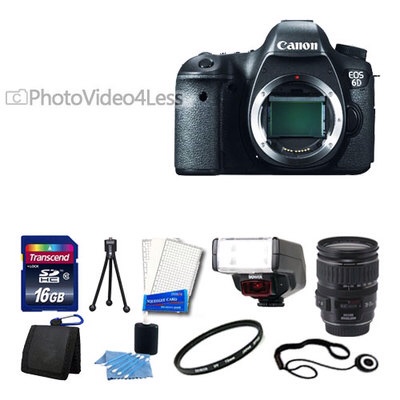 Deal: Canon EOS 6D Kit With EF 28-135mm IS And Lots Of Accessories