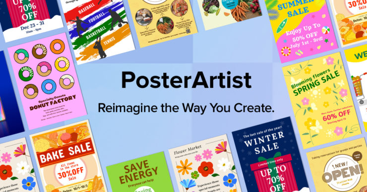 Canon Announced Free Online Version Of PosterArtist (create profession